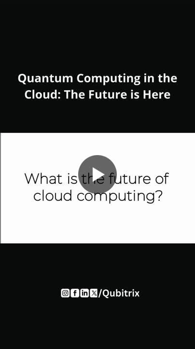 Quantumcomputing Cloudcomputing Edgecomputing Ai Techinnovation Qubitrix