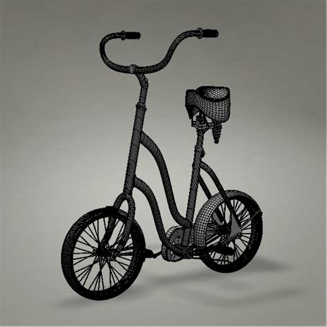 만화 소녀 자전거 3d 모델 59 Max Obj Fbx 3ds Free3d