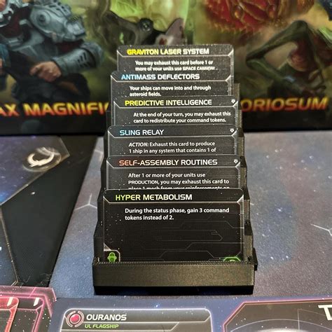 Technology Cards Holder For Twilight Imperium 4th Edition Reality At