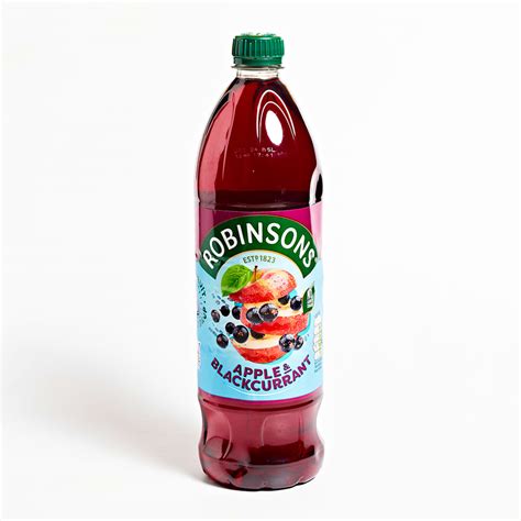 Robinsons Apple and Blackcurrant Squash | Fruity Drink | Milk & More