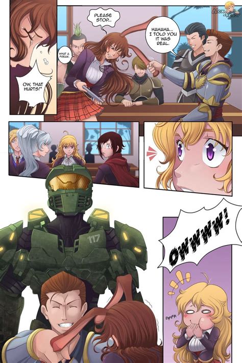 Entre Los Mundos Jaune Arc En El Mundo De Halo Rwby Funny Halo