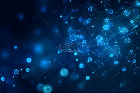 블루 초록 기술 네트워크 배경 연결 개념