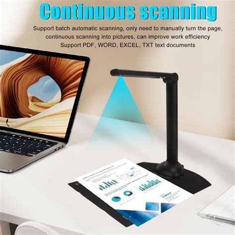 Aun Caméra De Numérisation De Livres Scanner De Livre Caméra 10mp Multi