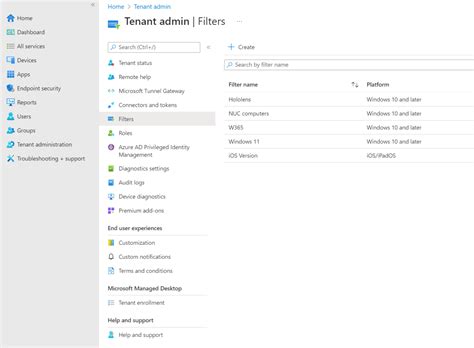 Filters In Intune