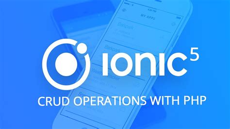 Ionic 5 With Php And Mysql Crud Operations Part 1 Select And Delete