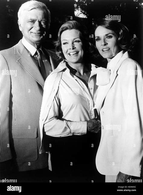 Barnaby Jones From Left Buddy Ebsen Frances Bergen Lee Meriwether