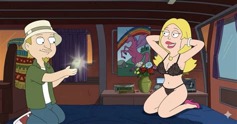 American Dad Francine And Jeff By Badtoonart On Deviantart