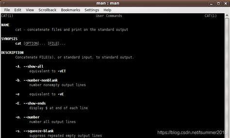 linux下cat命令使用方法【非常全】 linux中的cat操作是 csdn博客