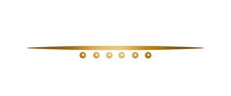 Luxury Gold Underline 23619572 PNG