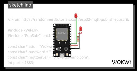 Mqttesp32 O Wokwi Esp32 Stm32 Arduino Simulator