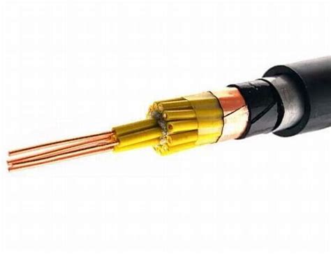 Flexible Class 5 Pvc Insulation Copper Wire 24 Core Control Cable
