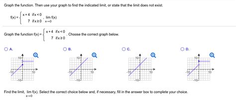 solved construct a table and find the indicated limit im