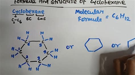 Cyclohexane Structural Formula