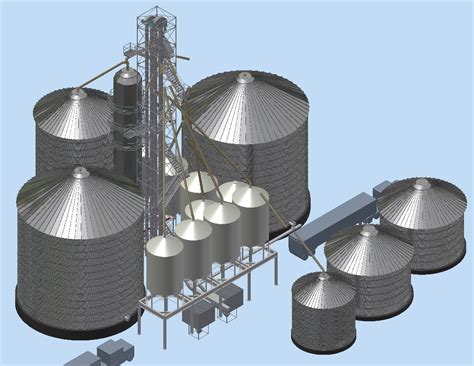 Grain Storage Systems Design Layout And Engineering Of Grain Feed And Seed Plants