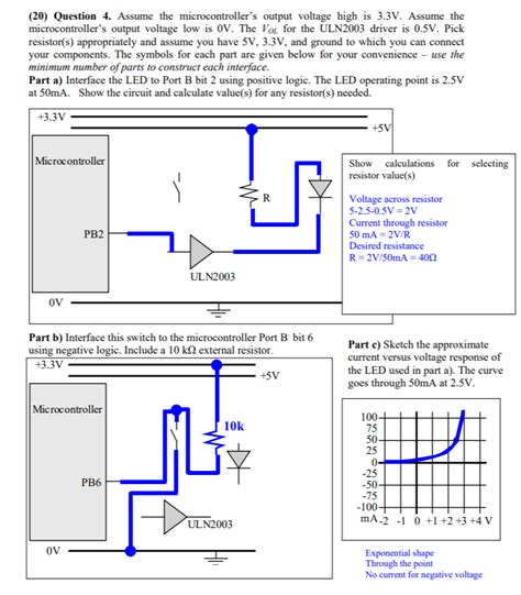 20 question 4 assume the microcontroller s output
