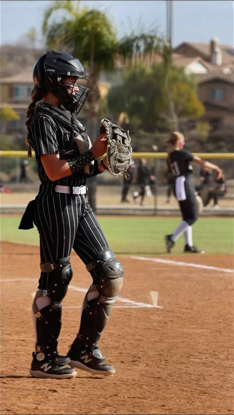 Best 10 Macie Romano Clips From Last Softball Catching Lesson Softball Catcher Fastpitchsoftball