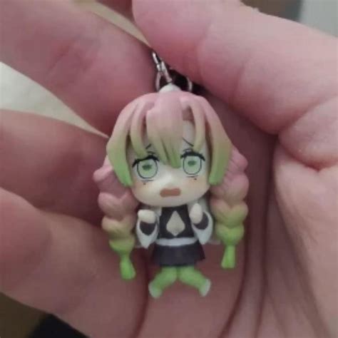 Mitsuri Kanroji Gashapon Keychain My Fav Demon Depop