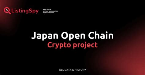 Japan Open Chain Crypto Project Joc Token Listings Events Analysis