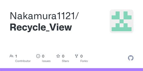 Github Nakamura Recycle View