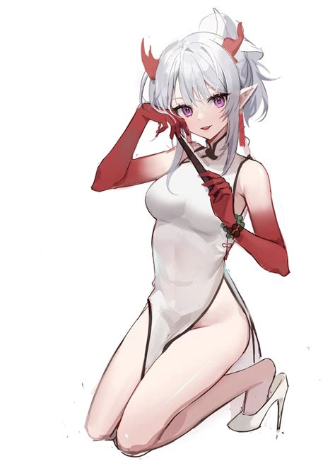 Nian And Nian Arknights Drawn By Almond Gun Danbooru Nian And Nian Arknights Drawn By Almond Gun Danbooru