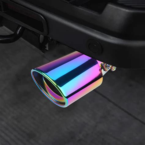 Car Exhaust Tip Stainless Steel Tailpipe Cover Modified Decorative