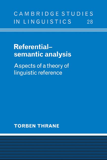 Referential Semantic Analysis