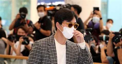 [포토]이정재와 함께 귀국한 정우성