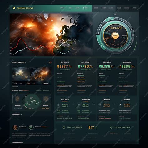 premium ai image web dashboard trading strategies dashboard with pre