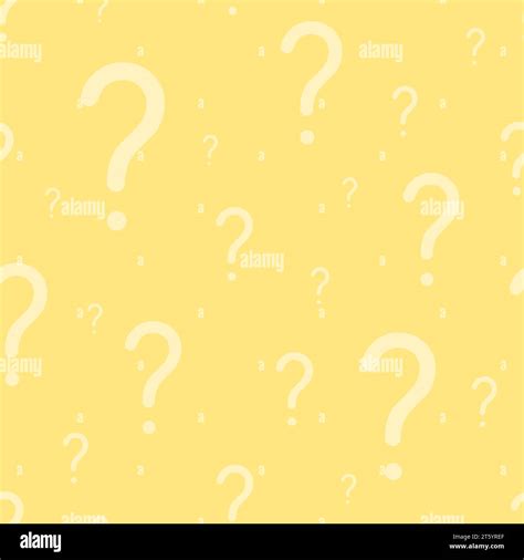 Question Marks Seamless Pattern Vector Question Background For Online