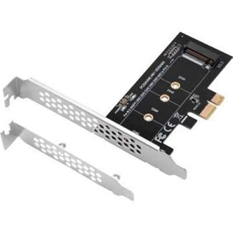 Siig M2 Pcie Solid State Drive To Pcie Adapter Brown Box Black