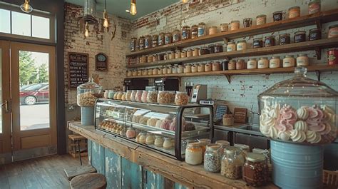 Premium Photo The Inside Of A Store Called The Bakery
