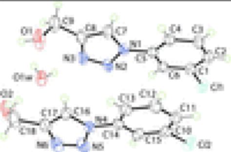 The Molecular Structures Of The Components Comprising The Asymmetric