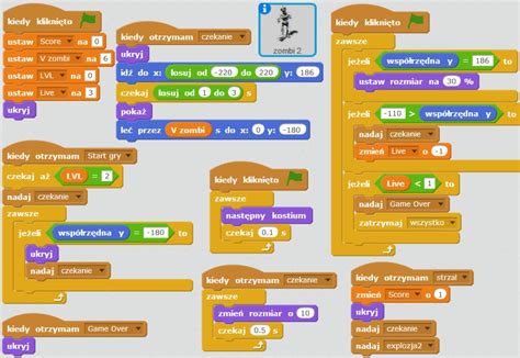Scratch Krok Po Kroku ZOMBIE SHOOTER GRA FPS