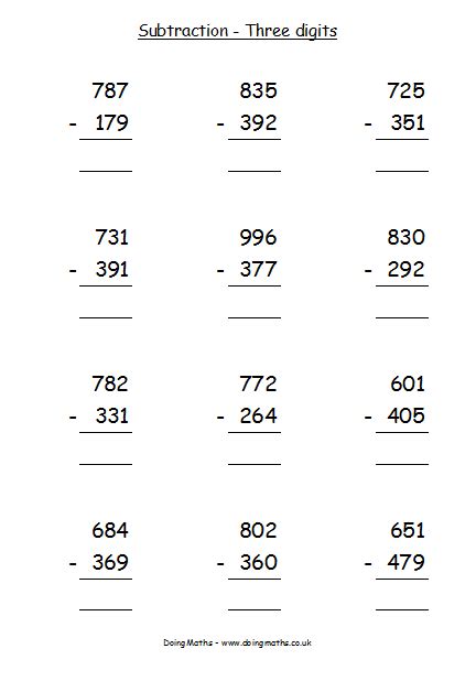 Addition And Subtraction Free Resources About Adding And Worksheets Library