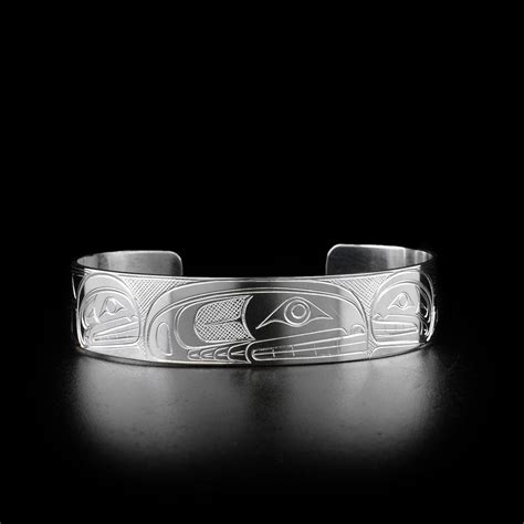 Silver 1 2 Triple Orca Bracelet