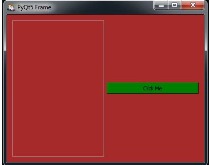 How To Create Frame In PyQt5 QFrame Codeloop