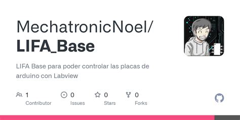 Github Mechatronicnoel Lifa Base Lifa Base Para Poder Controlar Las Placas De Arduino Con Labview