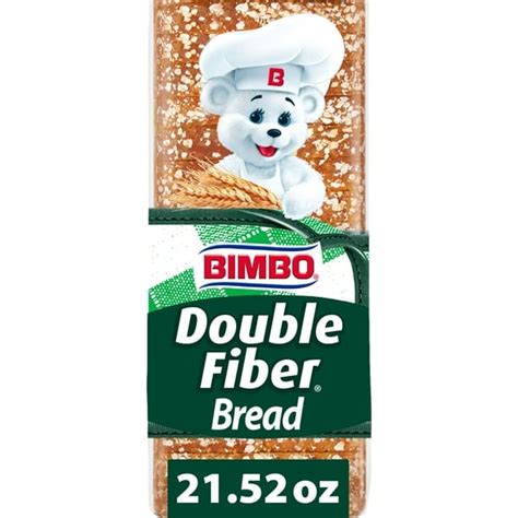 Bimbo Pan Doble Fibra Double Fiber Bread 2152 Oz Multigrain Bread