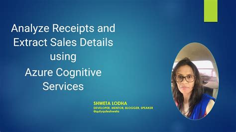 Extract Text From Sales Receipt Using Pre Built Model Azure Form