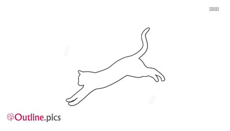 Easy Cat Jumping Drawing At Russell Chau Blog