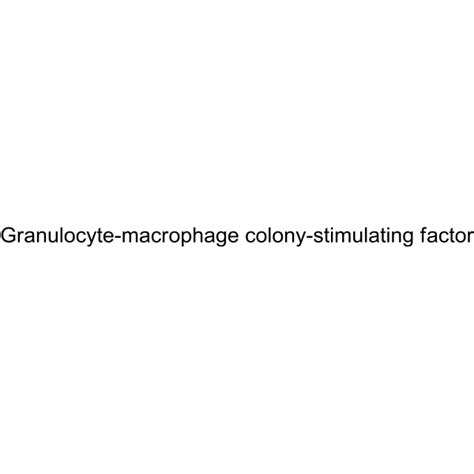 Granulocyte Macrophage Colony Stimulating Factor Biochemical Assay Reagent Medchemexpress