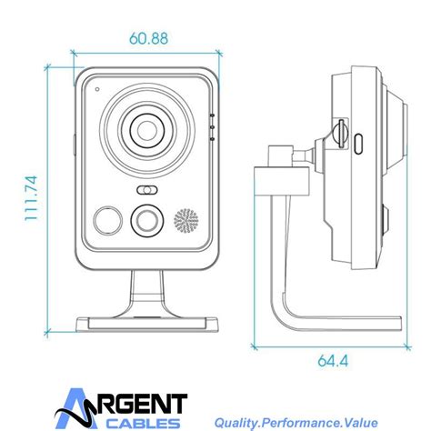 MP Wifi Mini Cube IP Camera