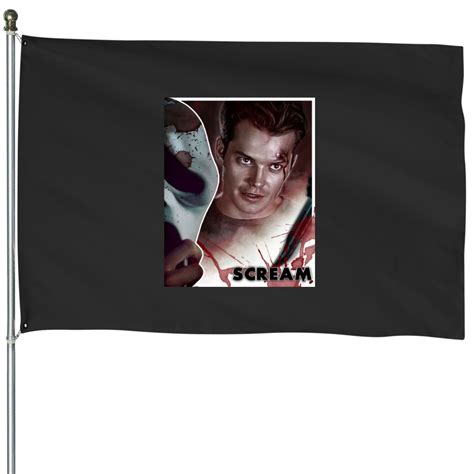 Scream 2 Mickey Altieri Classic House Flags Sold By Mari Kinovych Sku 4167763 Printerval Uk