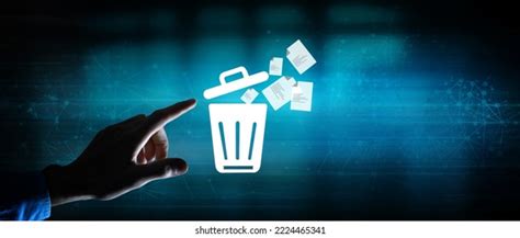 Safely Deleted Files Computer Internet Stock Photo 2224465341 Shutterstock