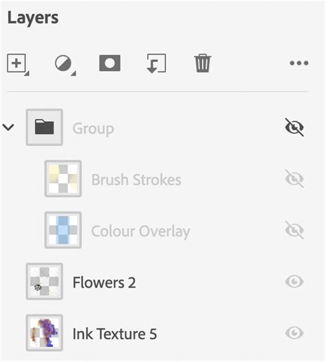 Request Layer Visibility Icon On Left Side Adobe Product Community