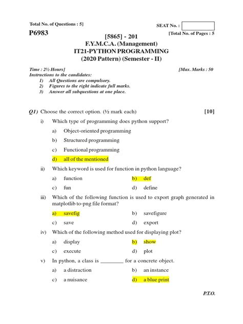 mca management 2020 pattern sem2 answer pdf no sql databases