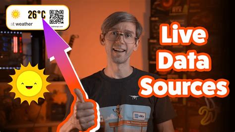 Vmix Level 2 Add Live Weather With Data Sources Youtube