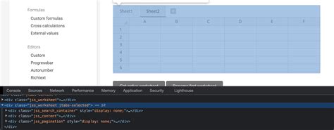 v9 styling regressions · issue 187 · jspreadsheet pro · github