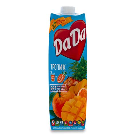Сок да да Тропик 0 95л Кбл Ќазаќстан Казахстан купить оптом — выгодная цена доставка со