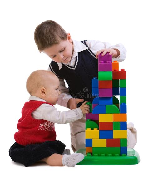 Fratello E Sorella Fotografia Stock Immagine Di Ragazzo 8317520